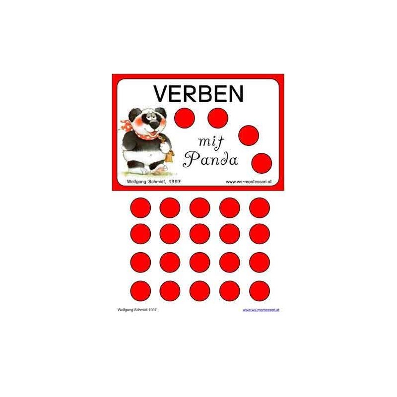 Verben mit Panda